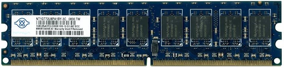 Nanya DDR2 1GB 667MHz CL5 ECC (NT1GT72U8PA1BY3C) - Pamięć RAM - Opinie ...