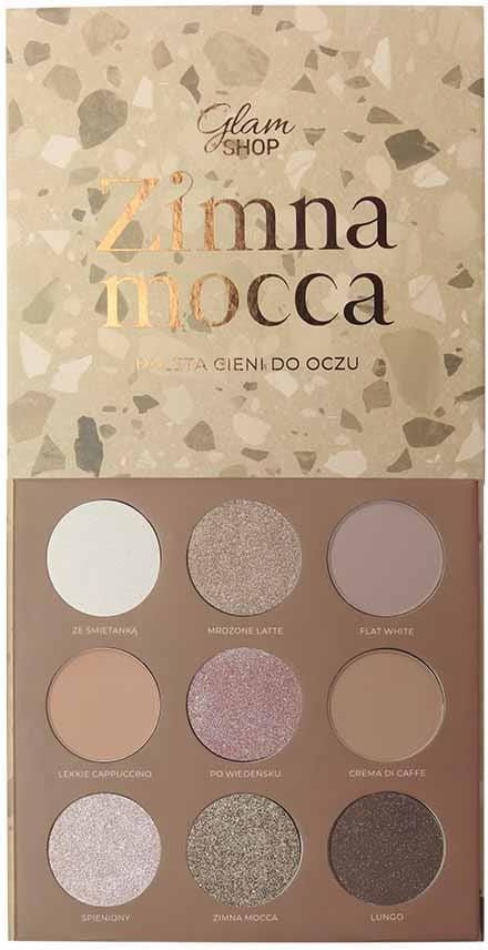 Glam Shop Paleta Cieni Do Powiek Zimna Mocca - Opinie i ceny na Ceneo.pl