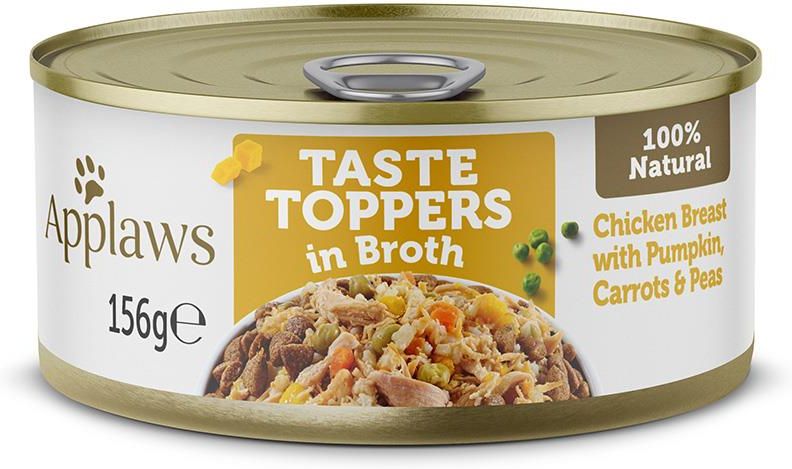Karma Applaws Taste Toppers W Bulionie Kurczak Z Warzywami 6X156G ...