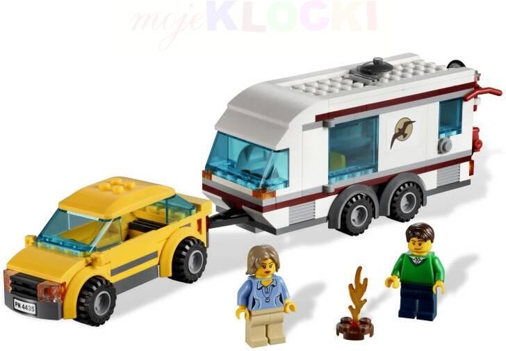 LEGO 4435 Samochód Z Przyczepą Kempingową - ceny i opinie - Ceneo.pl