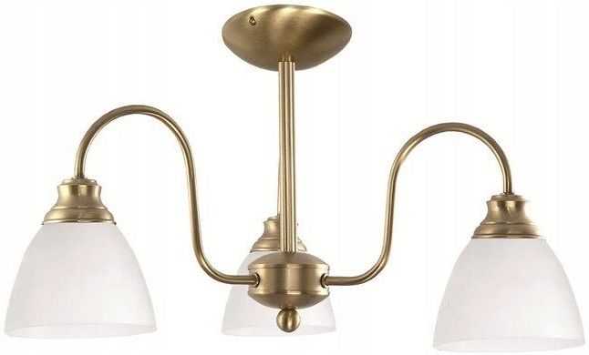 Edylit Lampa Wisząca Sufitowa Żyrandol Szklany Klosz Led (7612 ...