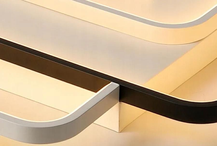 Maxxllc Plafon Led Lampa Sufitowa Duża Pilot Czarna Biała (926 ...