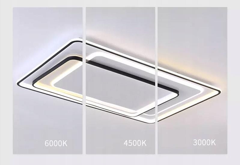 Maxxllc Plafon Led Lampa Sufitowa Duża Black White Pilot (929) - Opinie ...