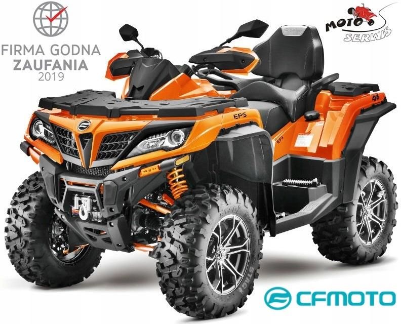 Quad CF Moto 1000 EPS pług + kufer GRATIS !!! - Opinie i ceny na Ceneo.pl