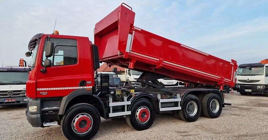 DAF CF 85,410 8x4 Kiper z hydroburta Manual - Opinie i ceny na Ceneo.pl