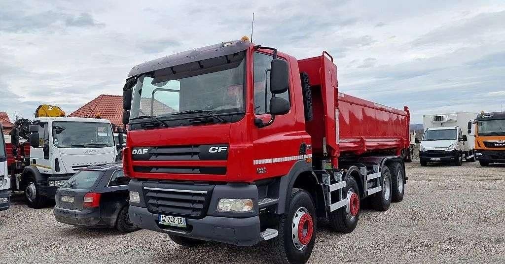 DAF CF 85,410 8x4 Kiper z hydroburta Manual - Opinie i ceny na Ceneo.pl