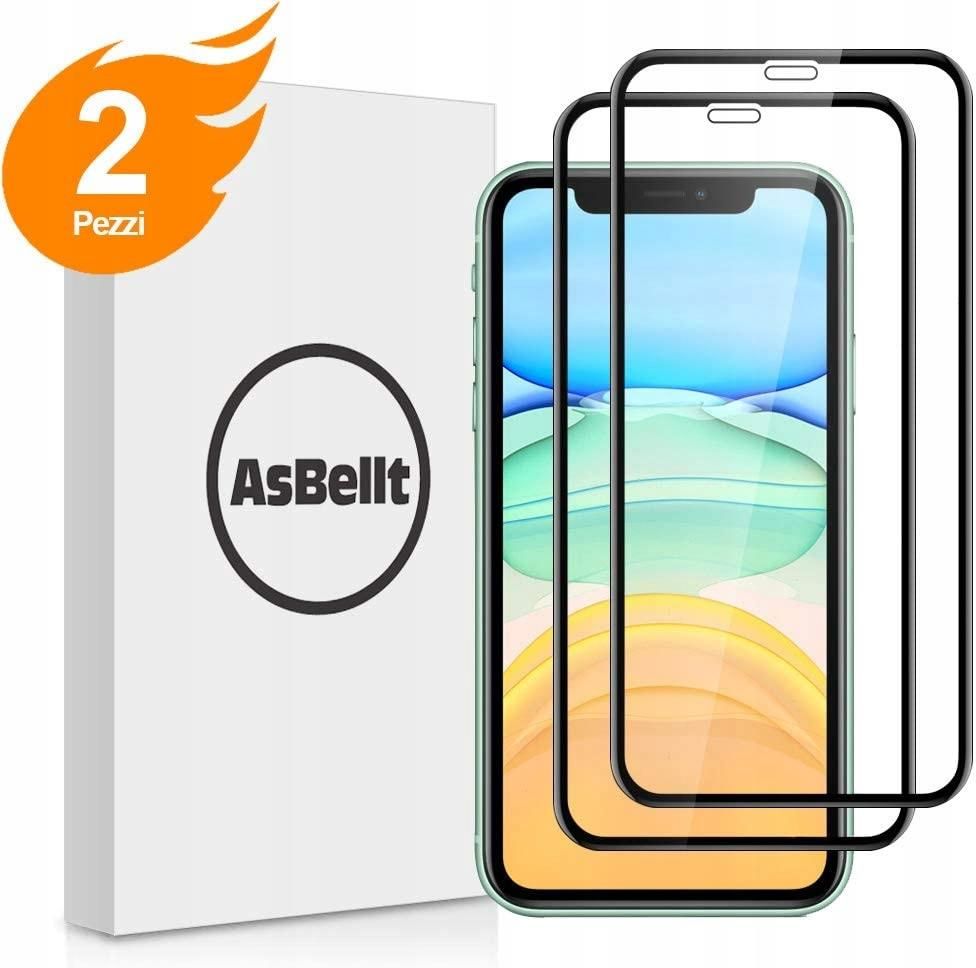 AsBellt Folia Szkło hartowane 3D iPhone 11/XR 2szt - Opinie i ceny na Ceneo.pl