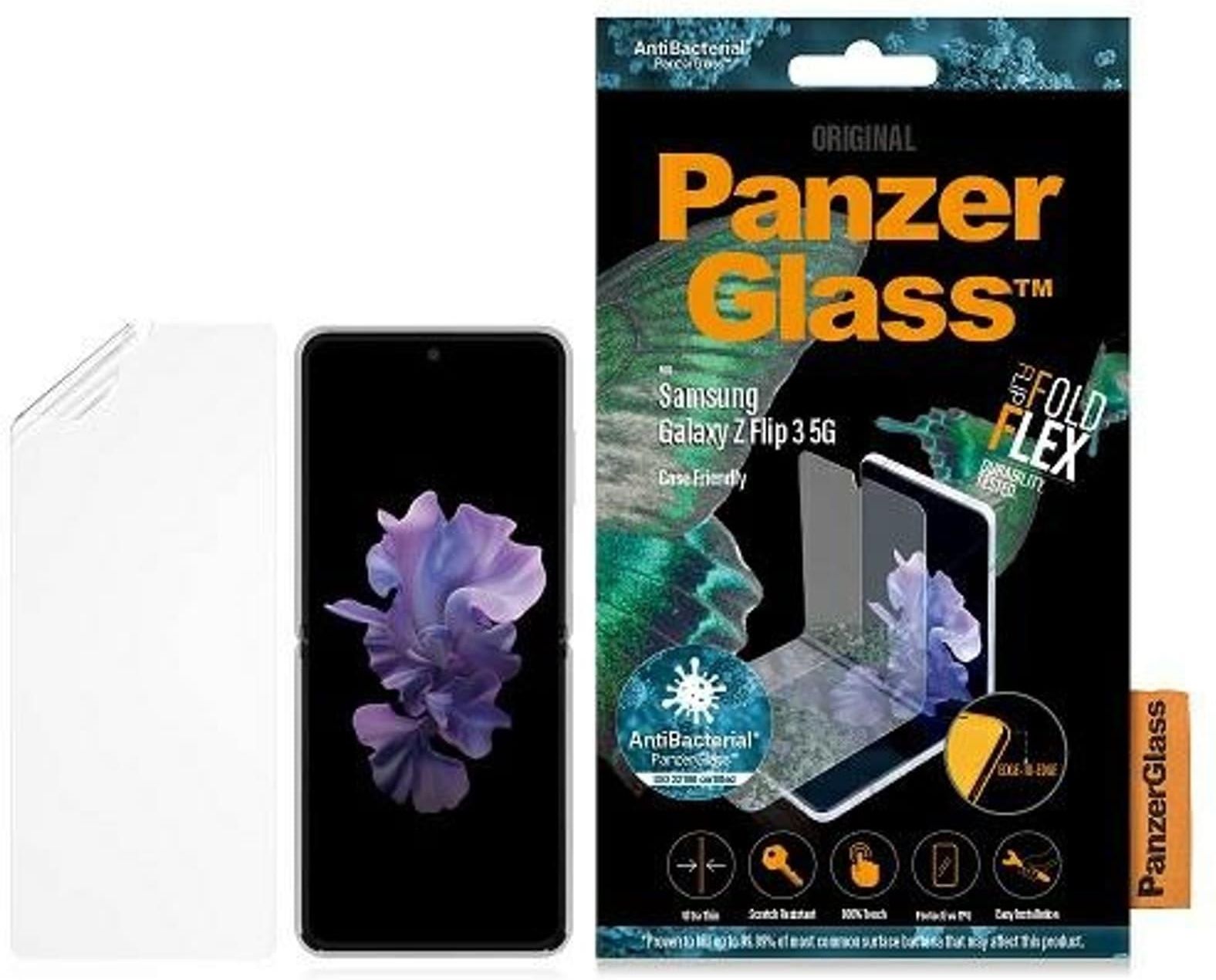 PanzerGlass TPU Sam Galaxy Z Flip3 5G Case Friendly, Antibacterial ...