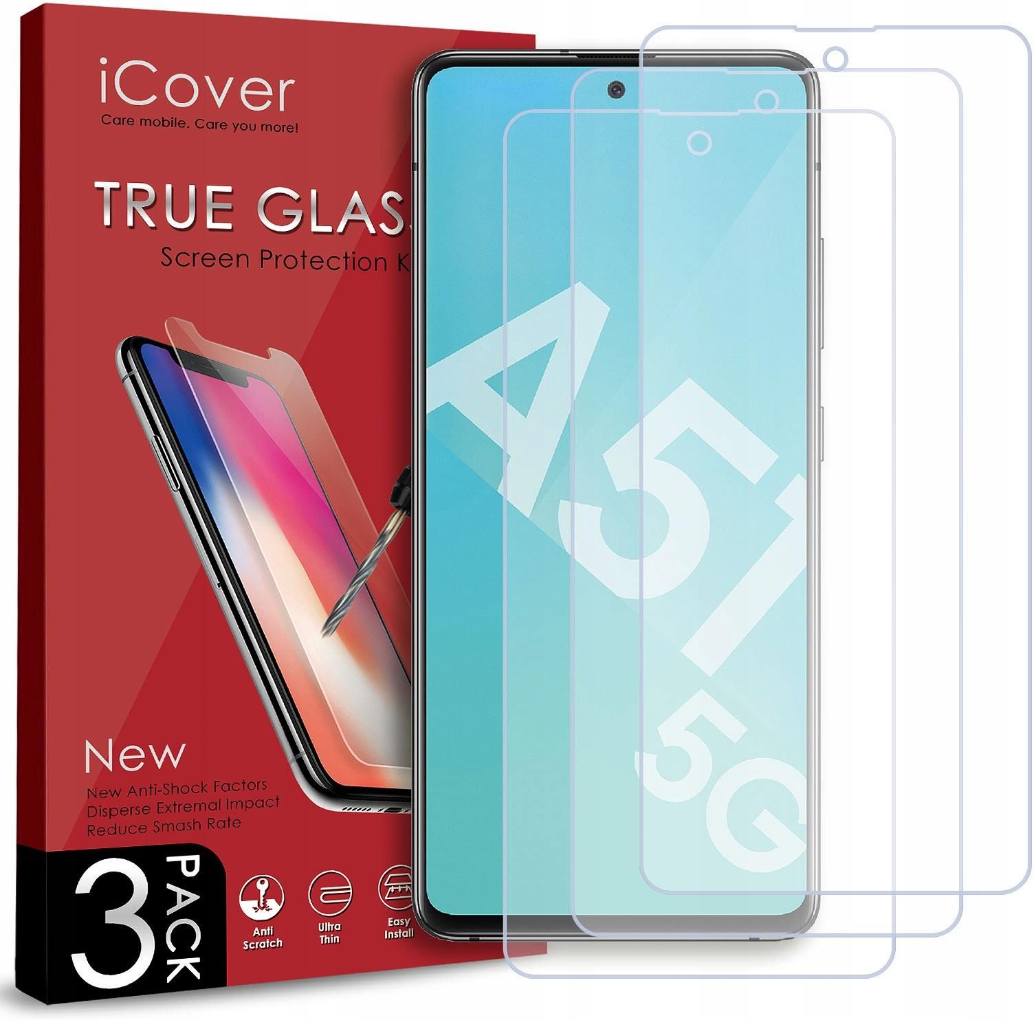 3SZT Szkło Hartowane Do Samsung Galaxy A51 5G - Opinie i ceny na Ceneo.pl