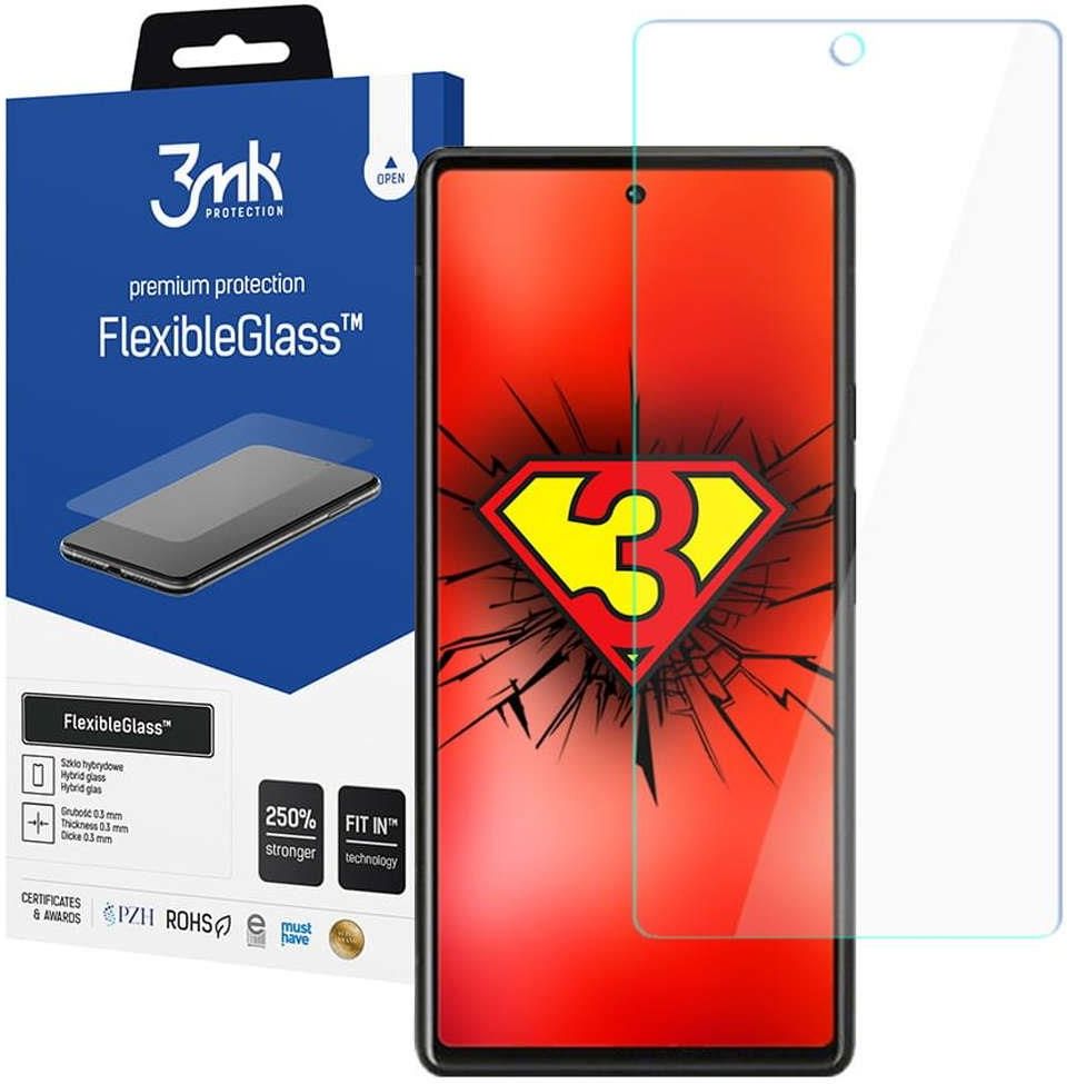3mk Szkło hybrydowe ochronne Flexible Glass 7H do Google Pixel 6 5G ...