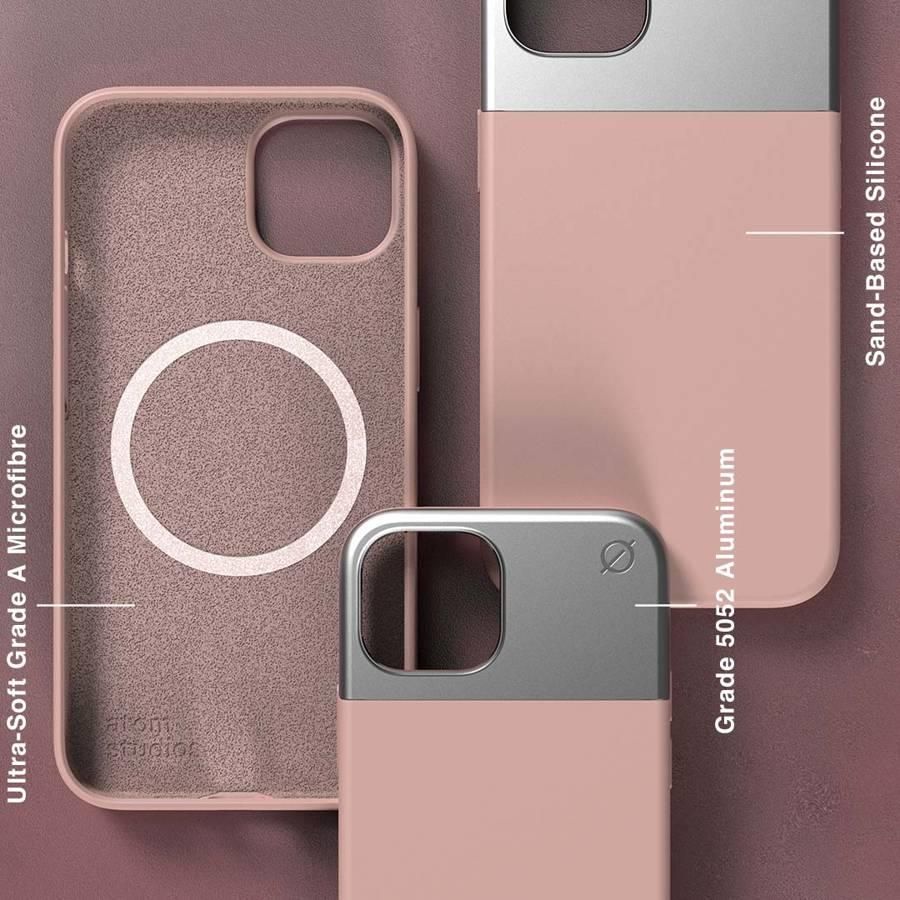 Atom Studios Etui Split Silicone Magsafe Iphone 13 Różowy - Etui na ...
