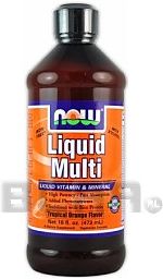 Now Foods Liquid Multi 500Ml - Opinie i ceny na Ceneo.pl