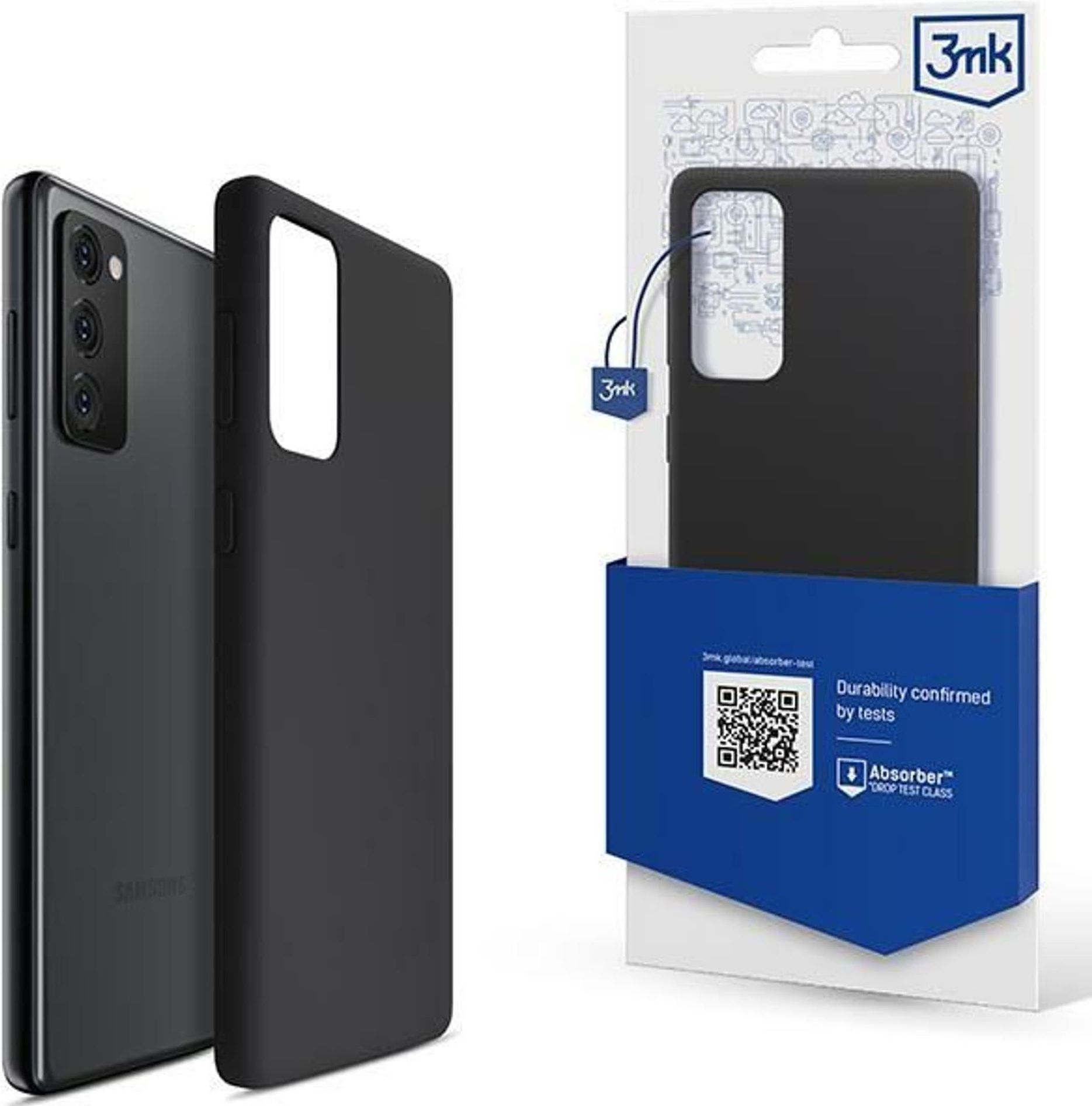 3Mk Silicone Case Sam S20 Fe 5G G781 Czarny/Black - Etui na telefon ...