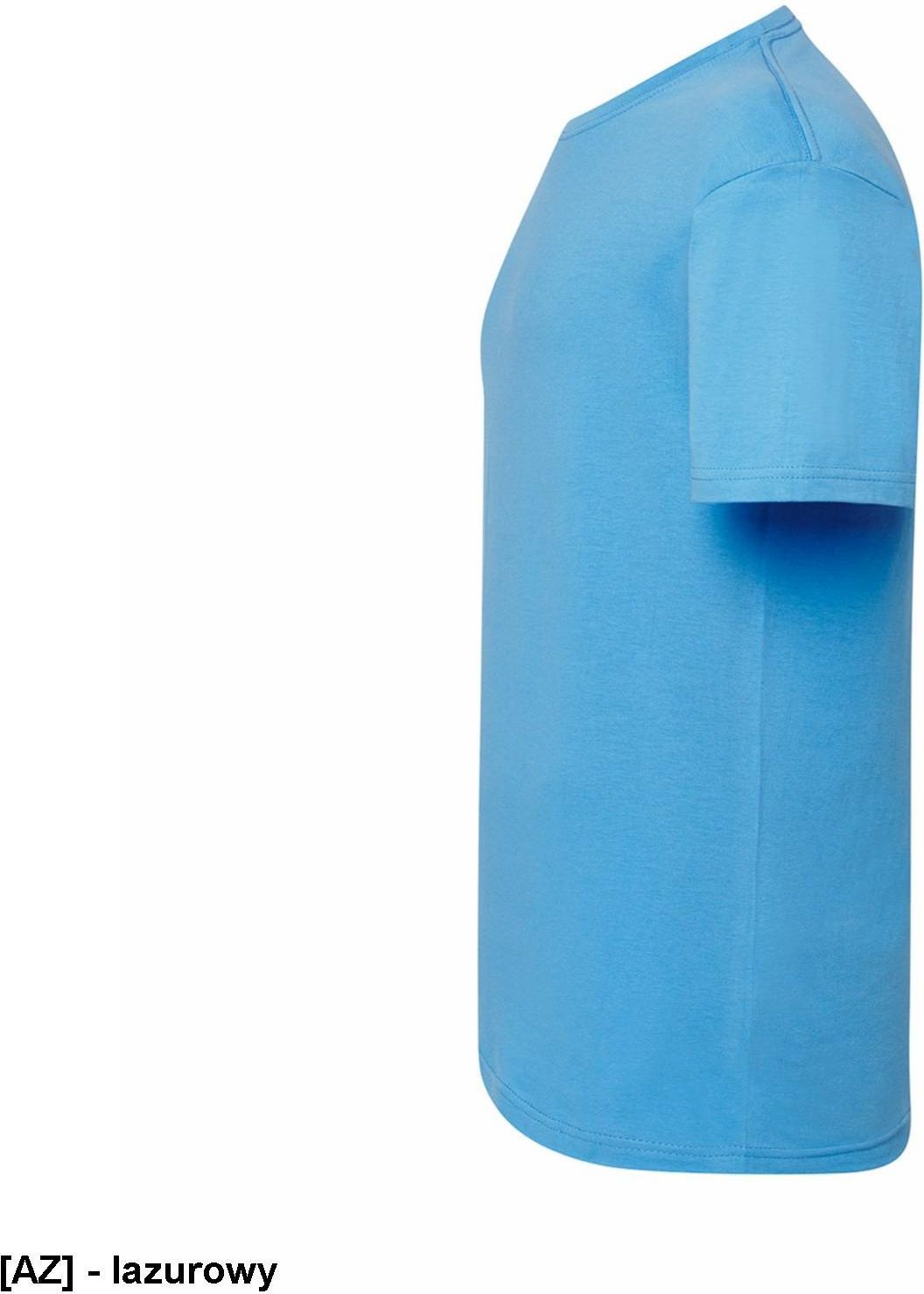 Jhk T Shirt Tsra 150 Męski Z Krótkim Rękawem Wzmocniony Lycrą Ściągacz 100% Bawełna 155 160G ...