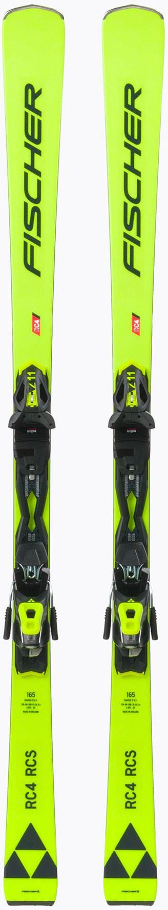 Narty Fischer Rc4 Rcs Ar + Z11 Pr Żółte A07522 T40020 21/22 - Ceny i ...
