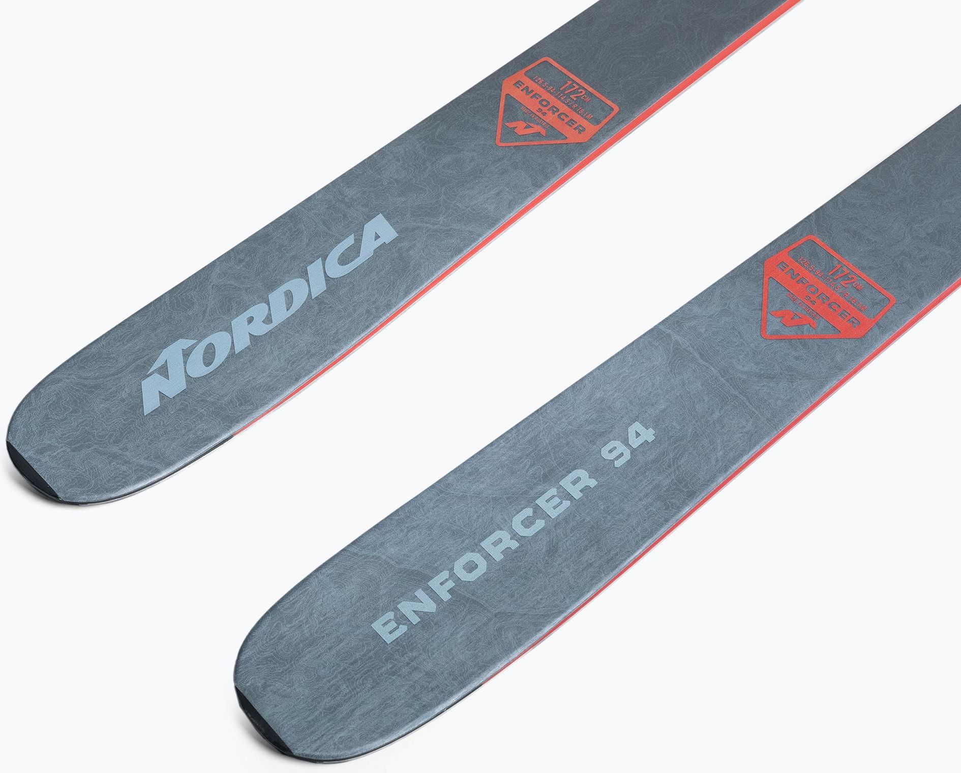 Narty Nordica Enforcer 94 Flat Szaro Czerwone 21/22 - Ceny i opinie ...