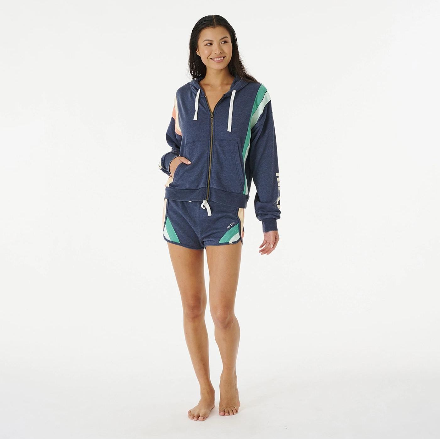 Damska Bluza Rip Curl Day Break Zip Thru 02Awfl_49 – Granatowy - Ceny i ...