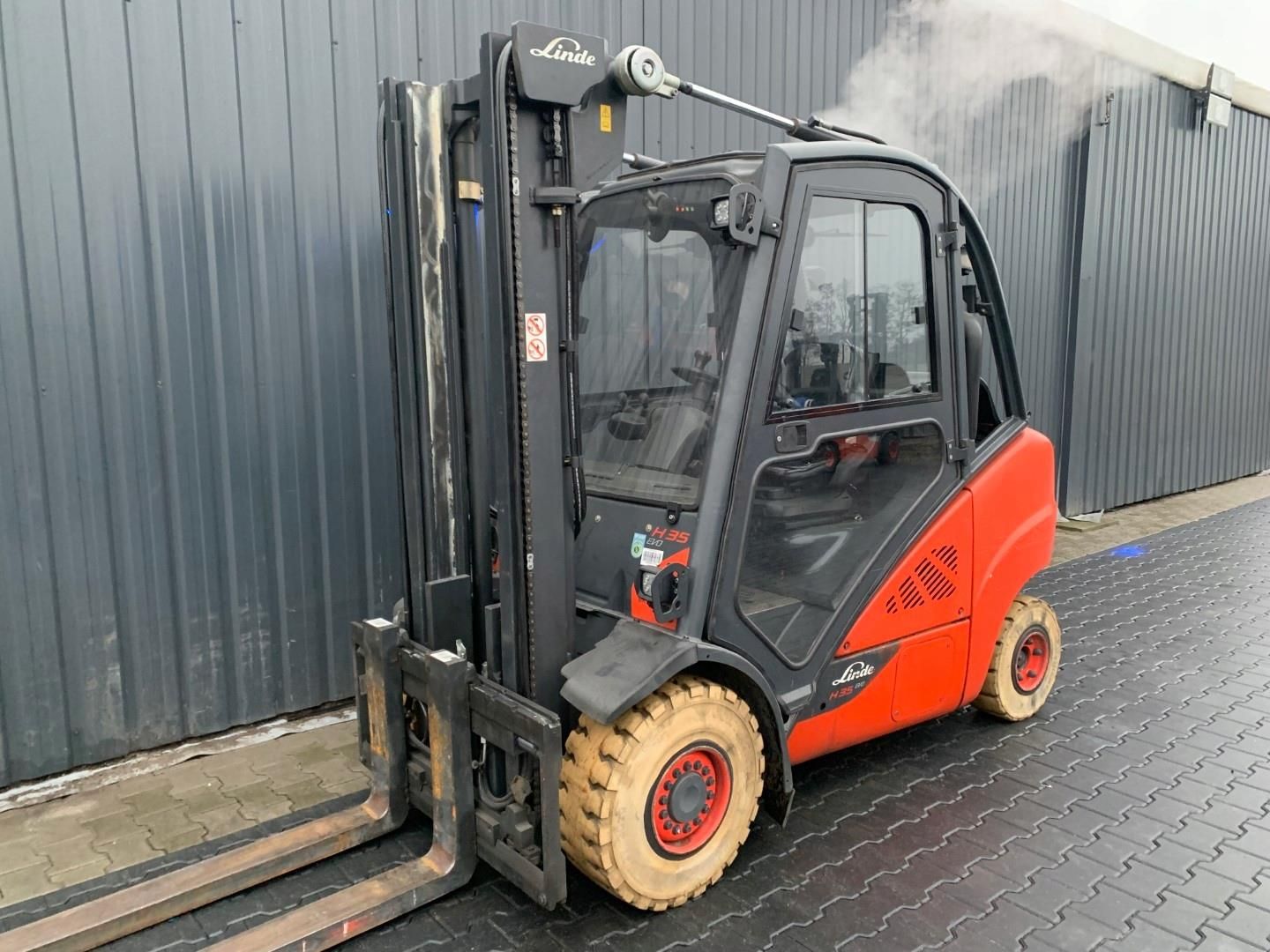 Wózek widłowy Linde H35T-02 KABINA PRZESUW 2017rok - Opinie i ceny na ...