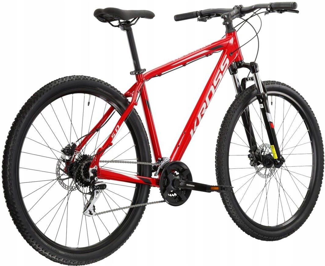 Kross Hexagon 5.0 Czerwony Biały 29 2023 - Rowery Górskie Męskie - Ceny i opinie Ceneo.pl