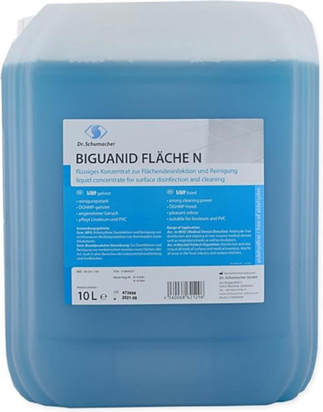 Dr. Schumacher Biguanid Flache N Koncentrat W Płynie Do Mycia I ...