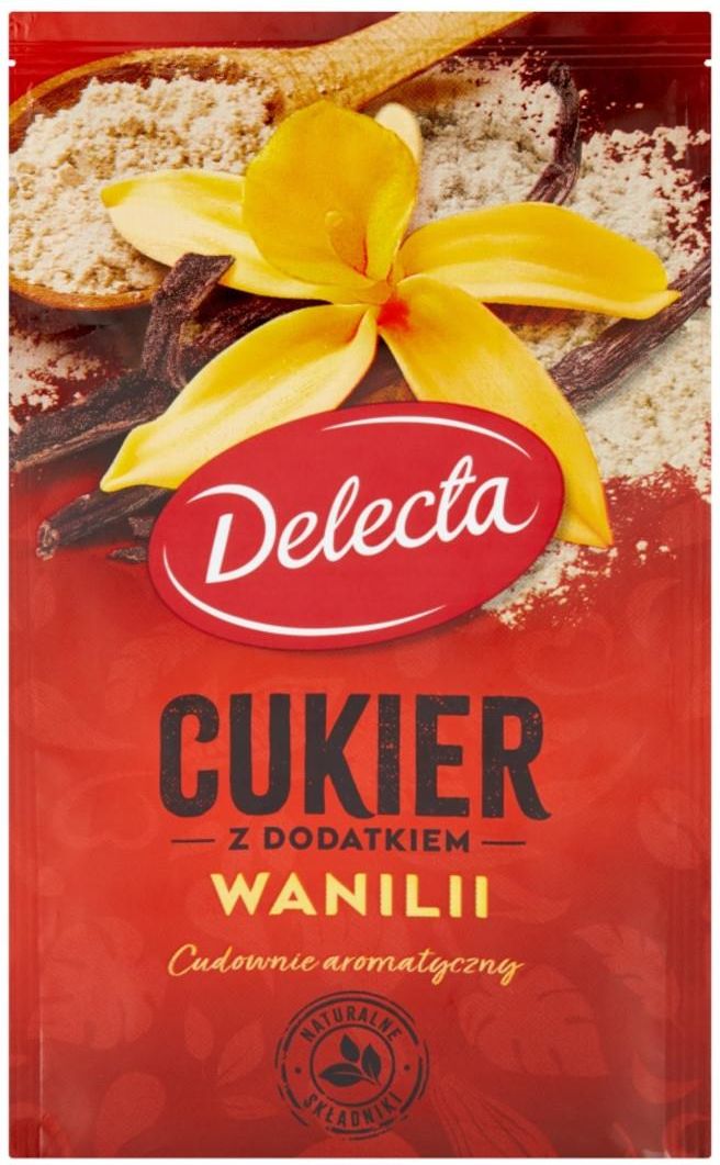 Cukier z wanilią DELECTA aromatyczny 12 g - Ceny i opinie - Ceneo.pl