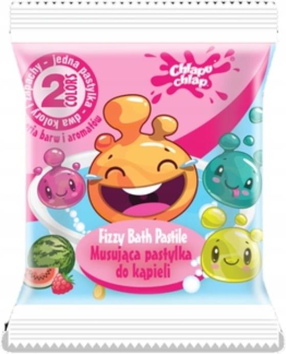 Chlapu Chlap Musująca Pastylka do Kąpieli Malina i Arbuz 40G - Ceny i ...