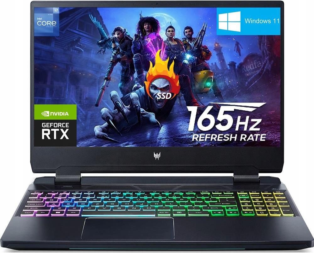 Laptop Acer Predator Helios 15,6/i7/16GB/1000GB/Win11 (NHQGPEP006 ...