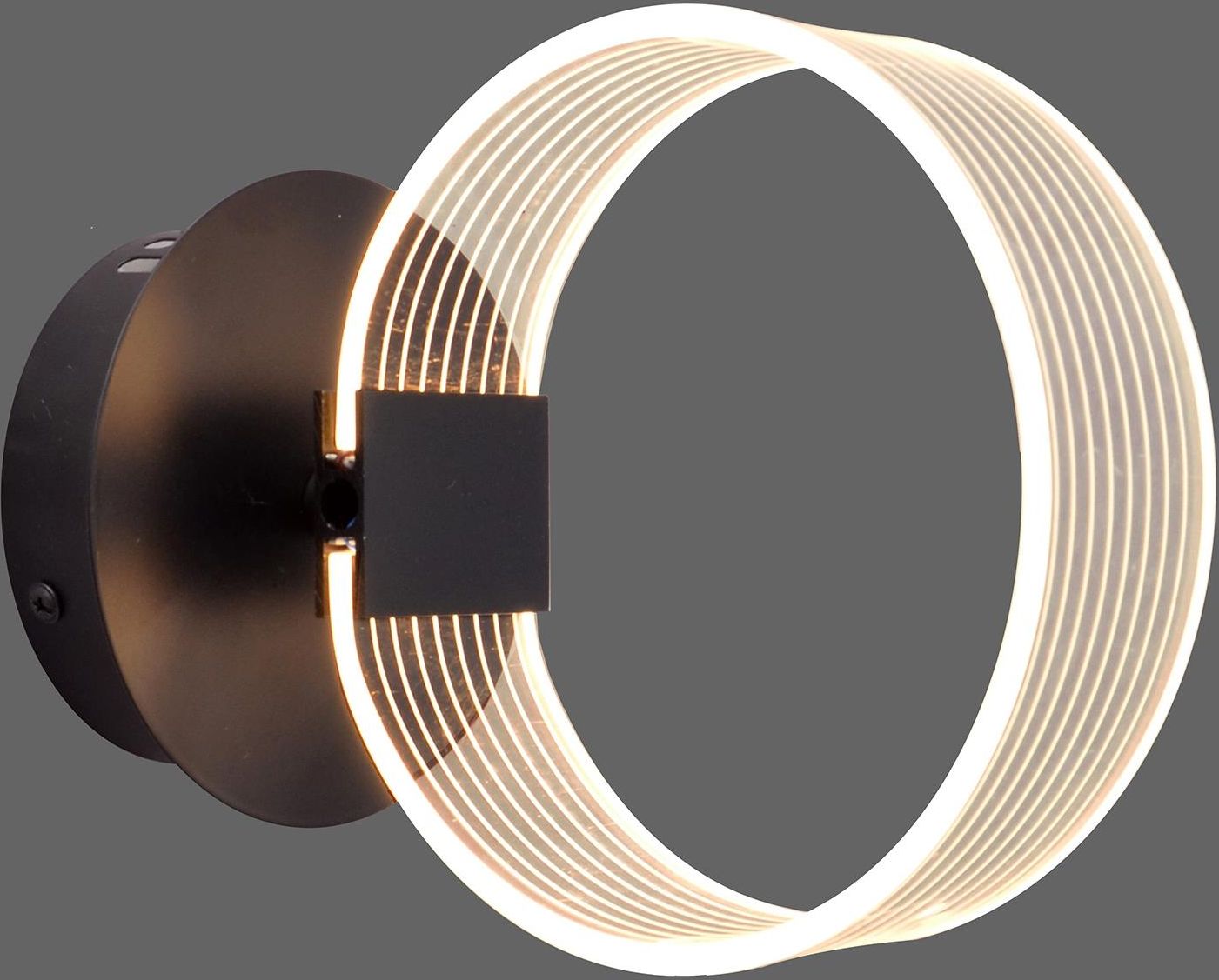 Lampa Luminosa Lighting Kinkiet Led Alicante K-3705/1 Bk (K37051Bk ...