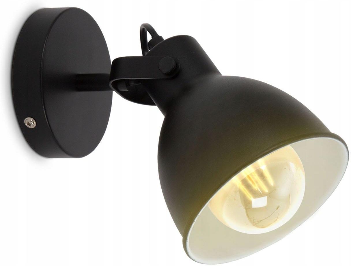 Lampa Ns-Lighting Kinkiet Ścienny Czarny Retro E27 Salon (1499 ...