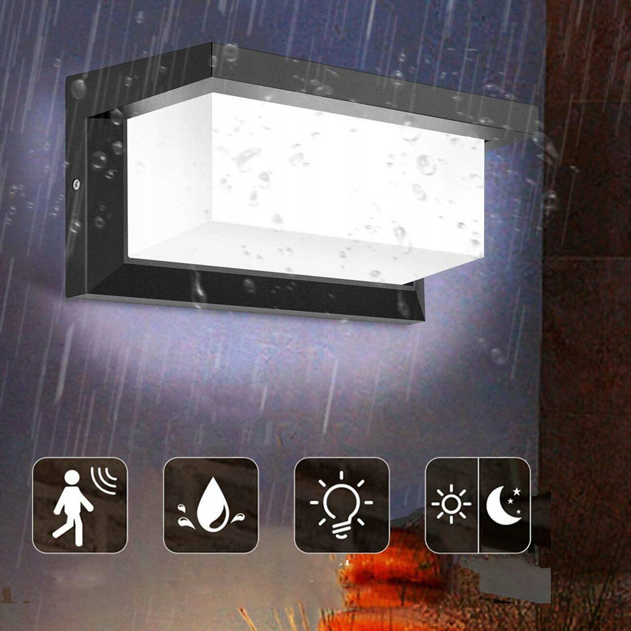 Lampa Lampa Elewacyjna Ogrodowa Kinkiet Zewnętrzny Led - Opinie i ...