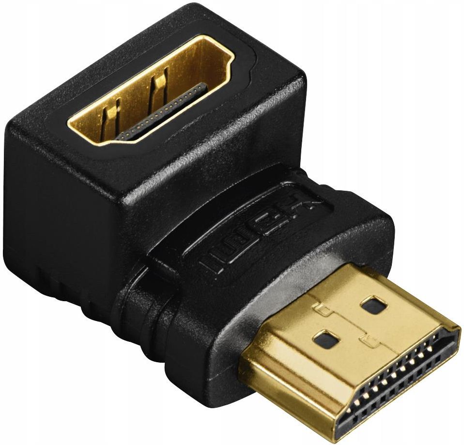 Hama Adapter Kątowy 90st HDMI Avinity (127090) - Opinie i ceny na Ceneo.pl