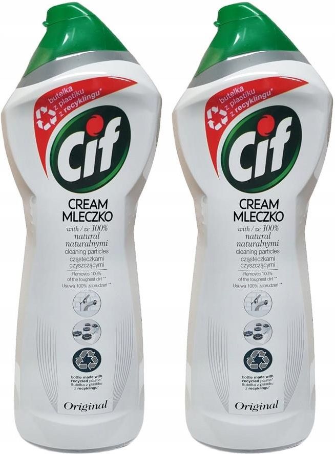 Cif Zestaw Mleczko Do Czyszczenia Original 2X780Ml - Opinie i ...