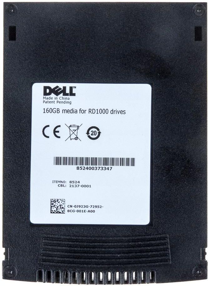 Streamer Dell Rdx 160Gb Sata Rd1000 Data Cartridge (0J923G) - Opinie i ...