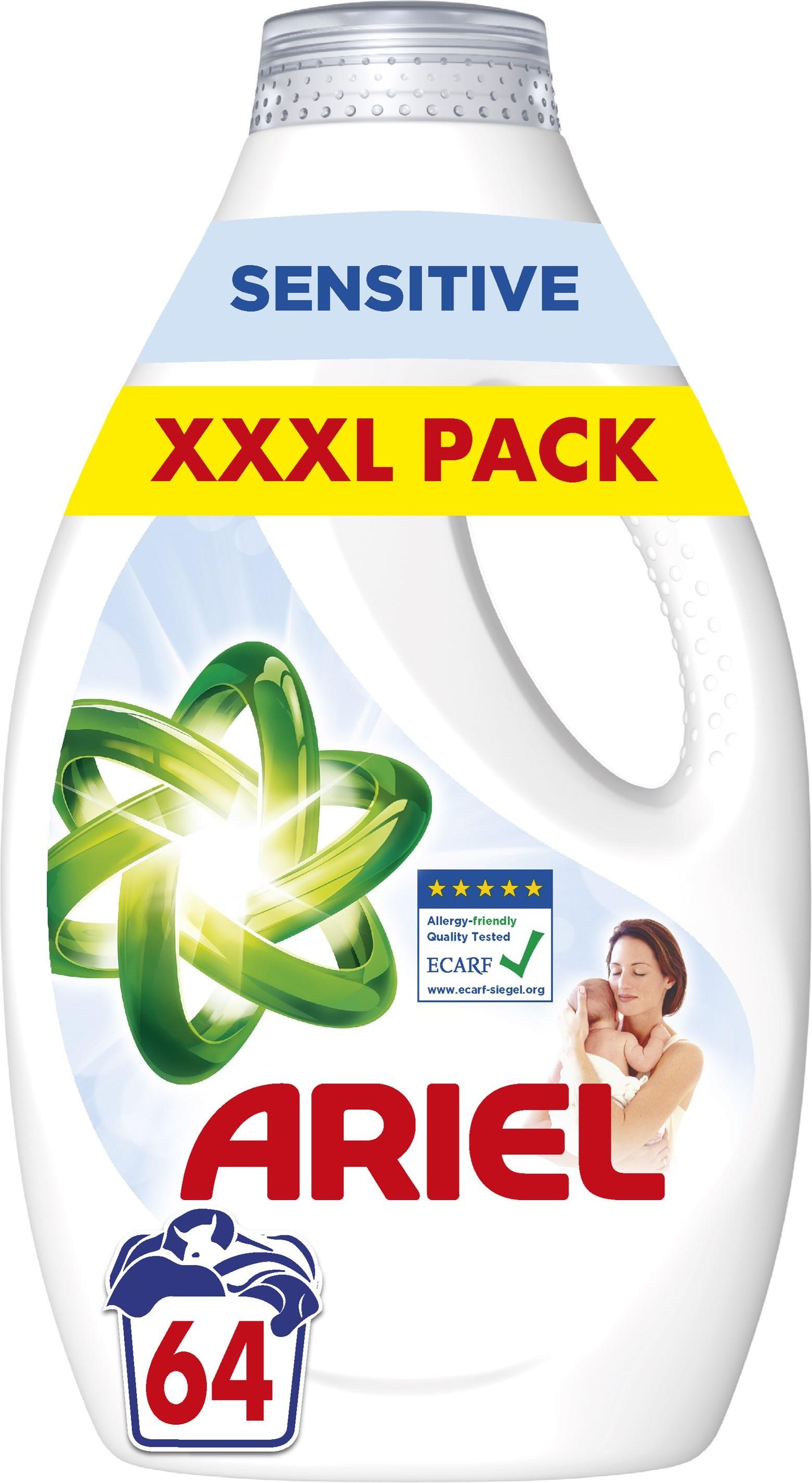 Ariel Płyn Do Prania Sensitive Fresh 64 - Opinie i atrakcyjne ceny na ...