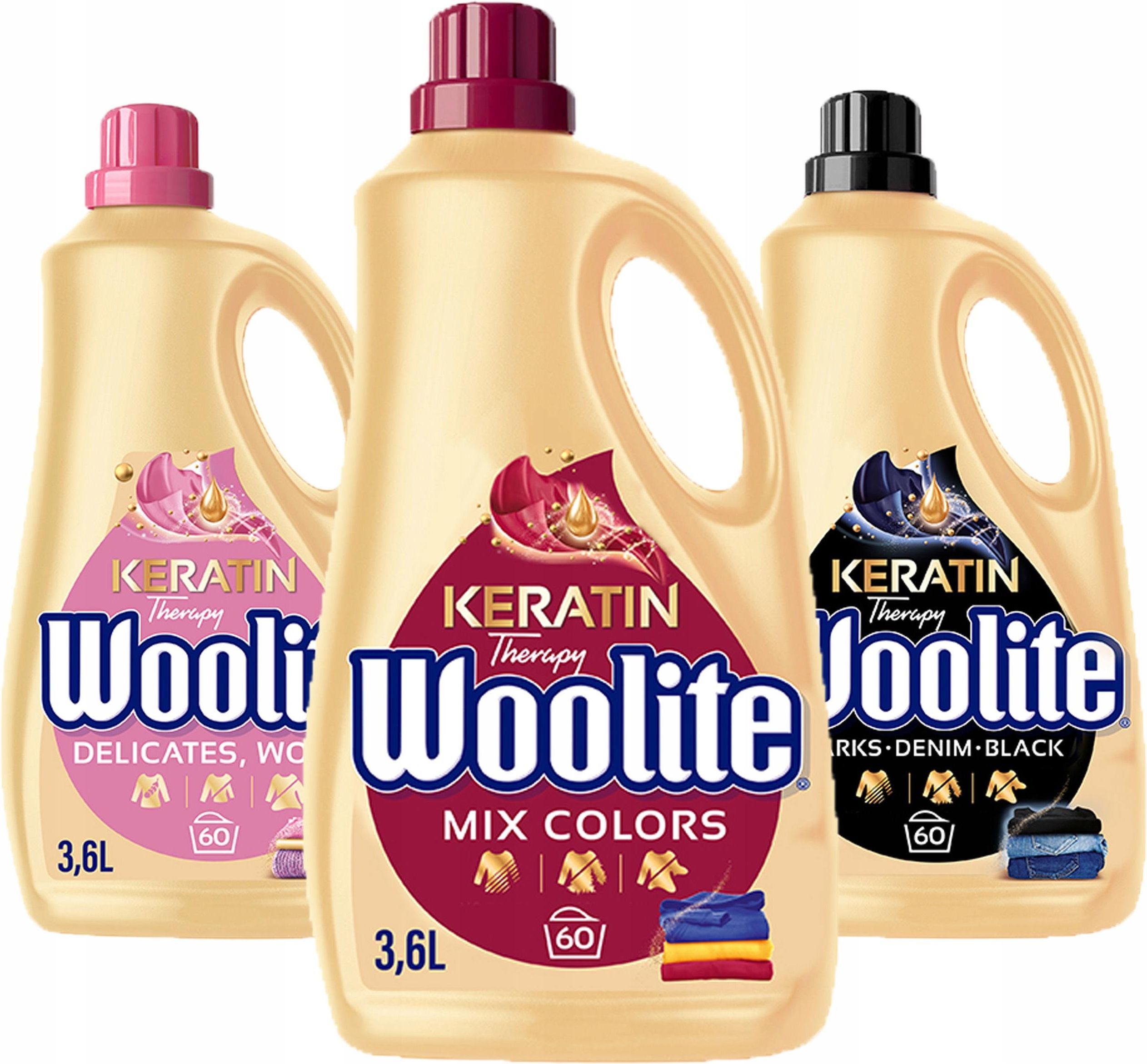 Woolite Płyn Do Prania Zestaw Xxl 10,8L Mix - Ceny i opinie - Ceneo.pl