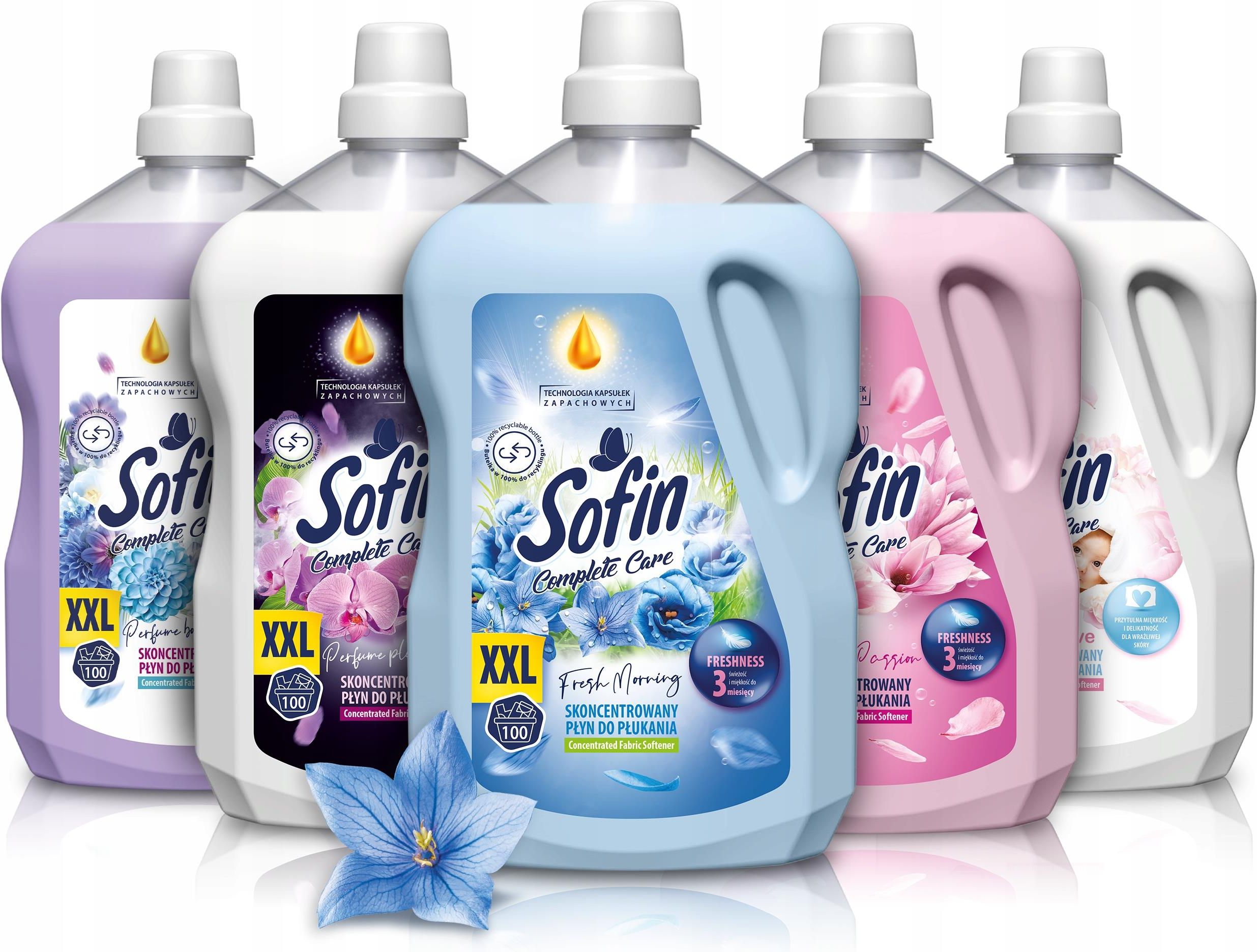 Sofin Płyn Do Płukania Tkanin Mix 500Pr 2,5L X 5 - Opinie i atrakcyjne ...