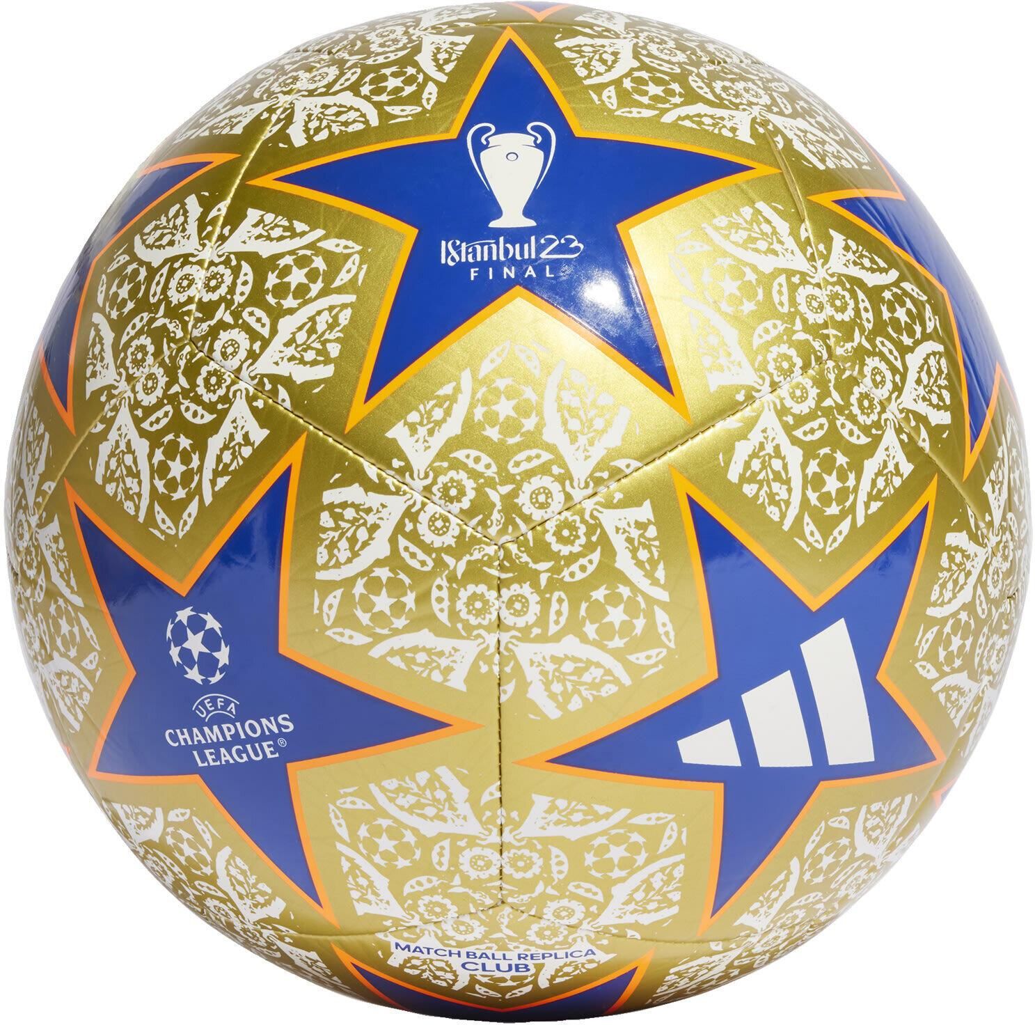 Adidas Uefa Champions League Club Istanbul Ball R 5 Biały Niebieski ...