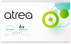 Soczewki Atrea Select 1 Month Spheric 14.00 Sph & Bc 8.6 6Szt ...