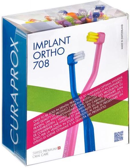 Curaprox Zestaw Szczoteczek Do Zębów Implant/Ortho 36 Szt. - Opinie i ceny na Ceneo.pl