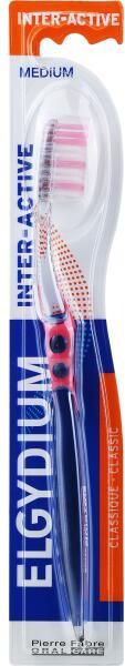 Elgydium Inter Active Medium Toothbrush Szczoteczka Do Zębów ...