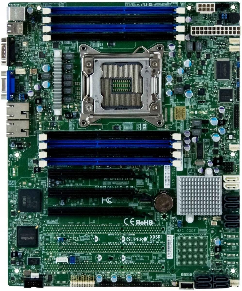 Supermicro Płyta Lga2011 Ddr3 Pcie Atx (X9SRI) - Opinie i ceny na Ceneo.pl