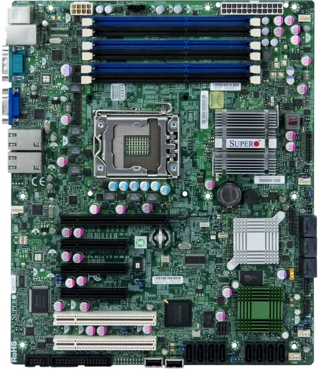 Supermicro X8St3-F 1366 Ddr3 Pci Pcie Maskownica (X8ST3F) - Opinie i ...