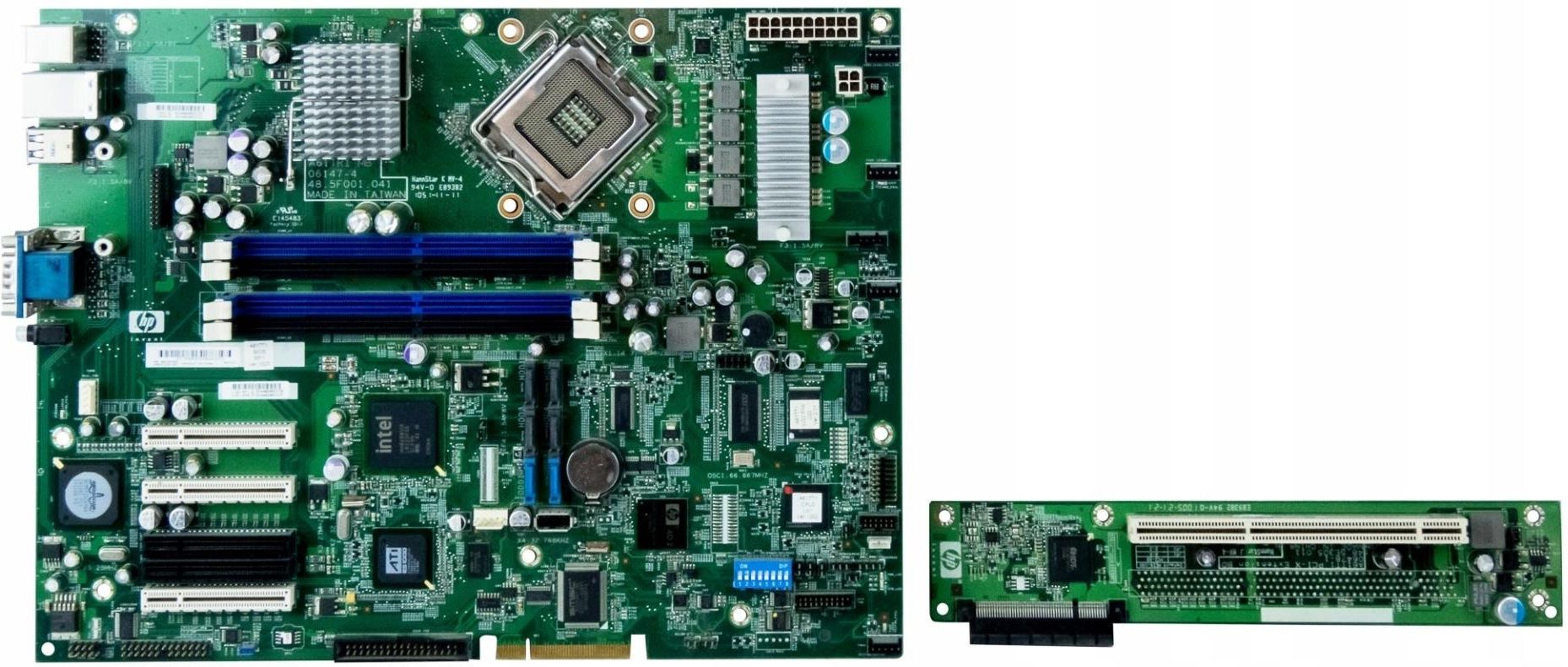 Hp 518761-001 450120-002 S775 Ddr2 +Riser Pci-X (518761001) - Opinie i ...