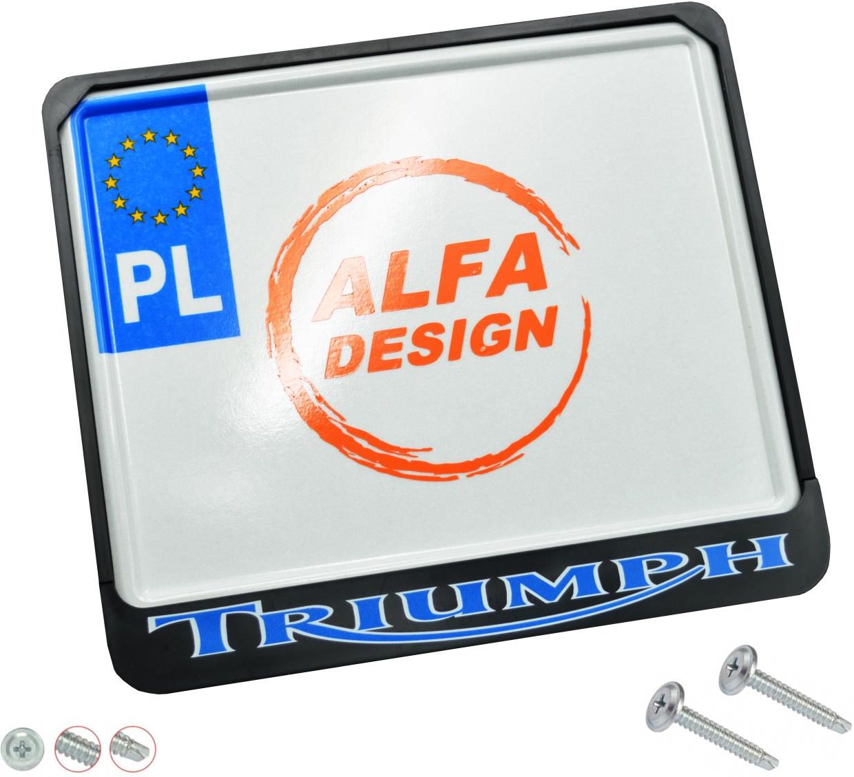 Alfa-Design Ramka Tablicy Triumph Motocykl TH1 - opinie i ceny na Ceneo.pl