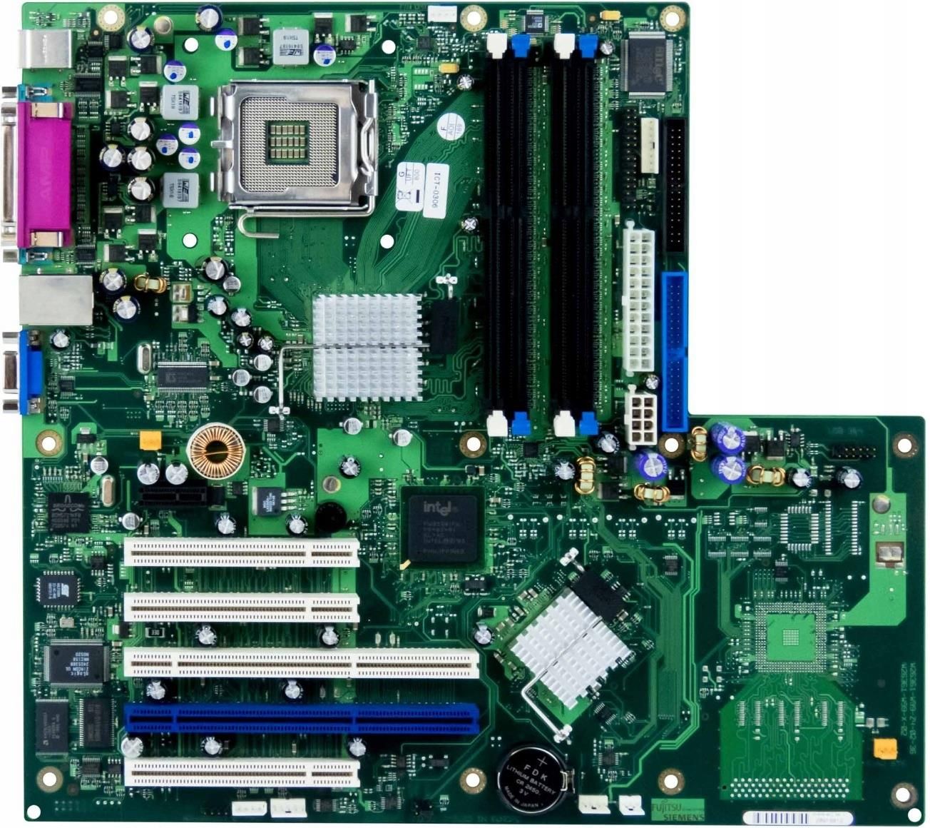 Fujitsu Siemens D1979-B11 Gs 1 Lga775 Ddr Pci-X (D1979B11GS1) - Opinie ...