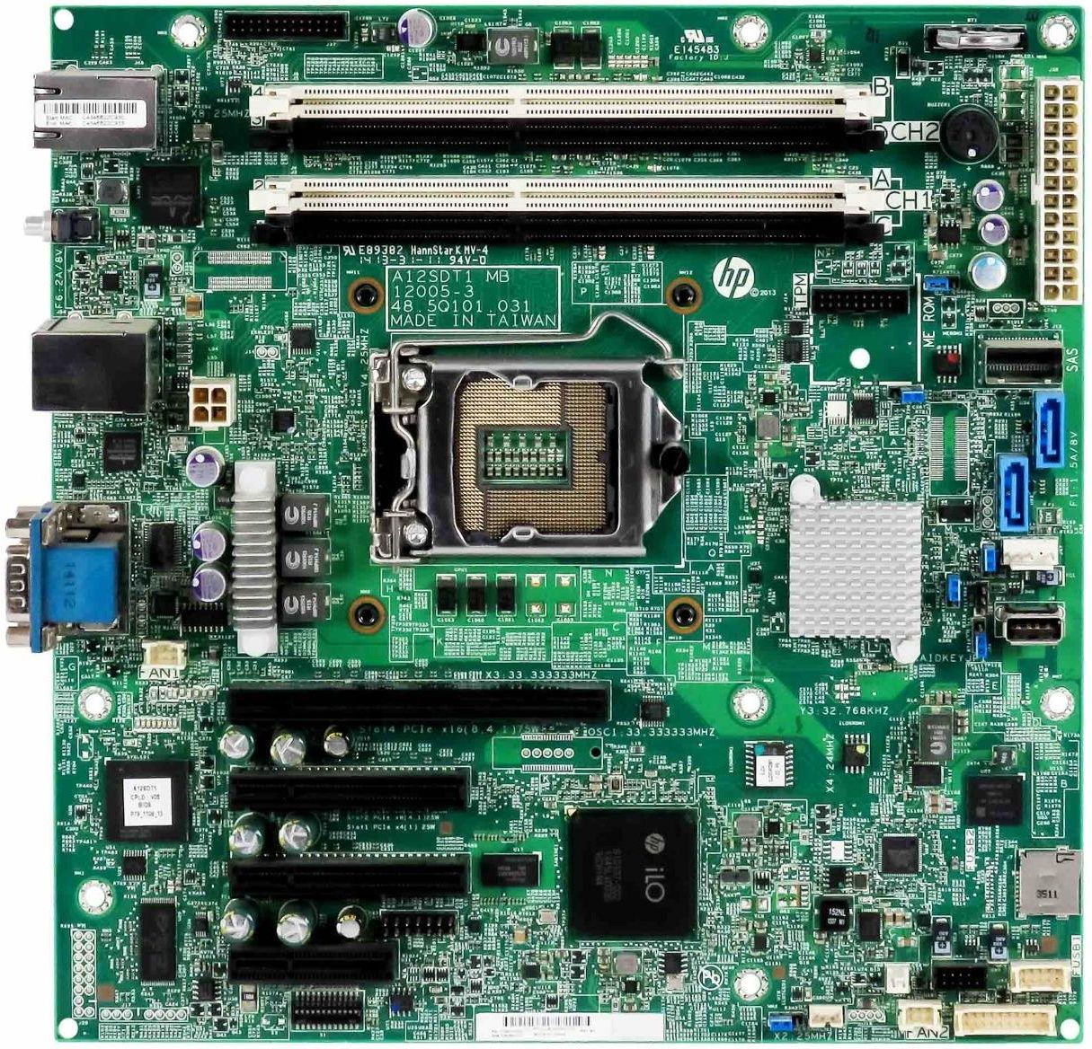 Hp 726766-001 S.1155 Ddr3 715910-002 Ml310E G8 V2 (726766001) - Opinie ...