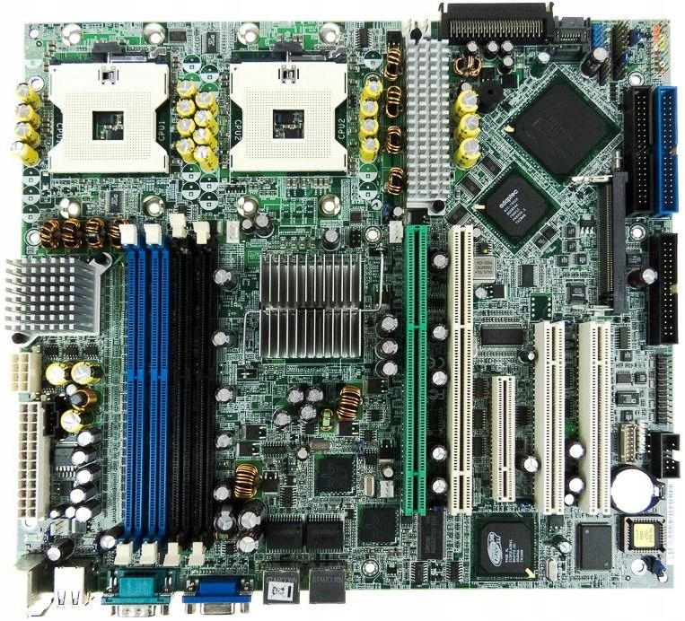 Asus Nclv-Ds Dual S.604 Pci-X Pci Pcie Ddr Ecc Vga (NCLVDS) - Opinie i ...