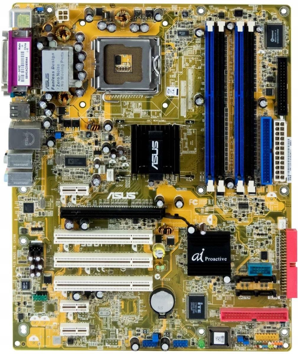 Asus Intel 915P S775 Ddr Pcie Pci Sata (P5GD1) - Opinie i ceny na Ceneo.pl