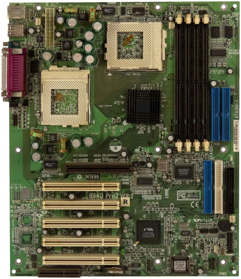 MSI 694D Pro2 Dual Socket 370 Sdram Agp Pci (694DPRO2) - Opinie i ceny ...