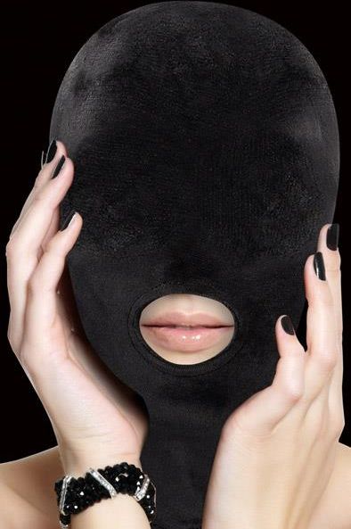Shots Velvet & Velcro Mask With Mouth Opening - Ceneo.pl